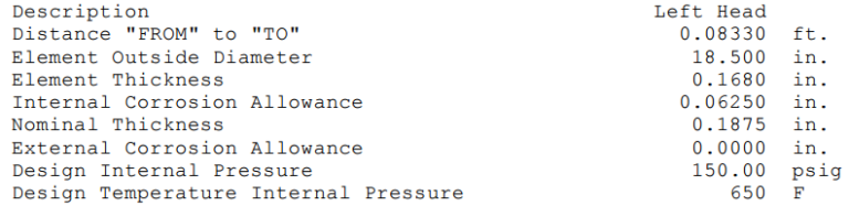 Hand Calculations - Pressure Vessel Engineering